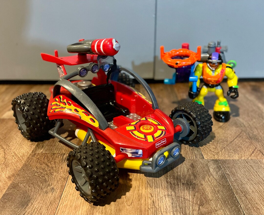 Fisher Price Rescue Heroes Dune Buggy & Bob Buoy - Etsy