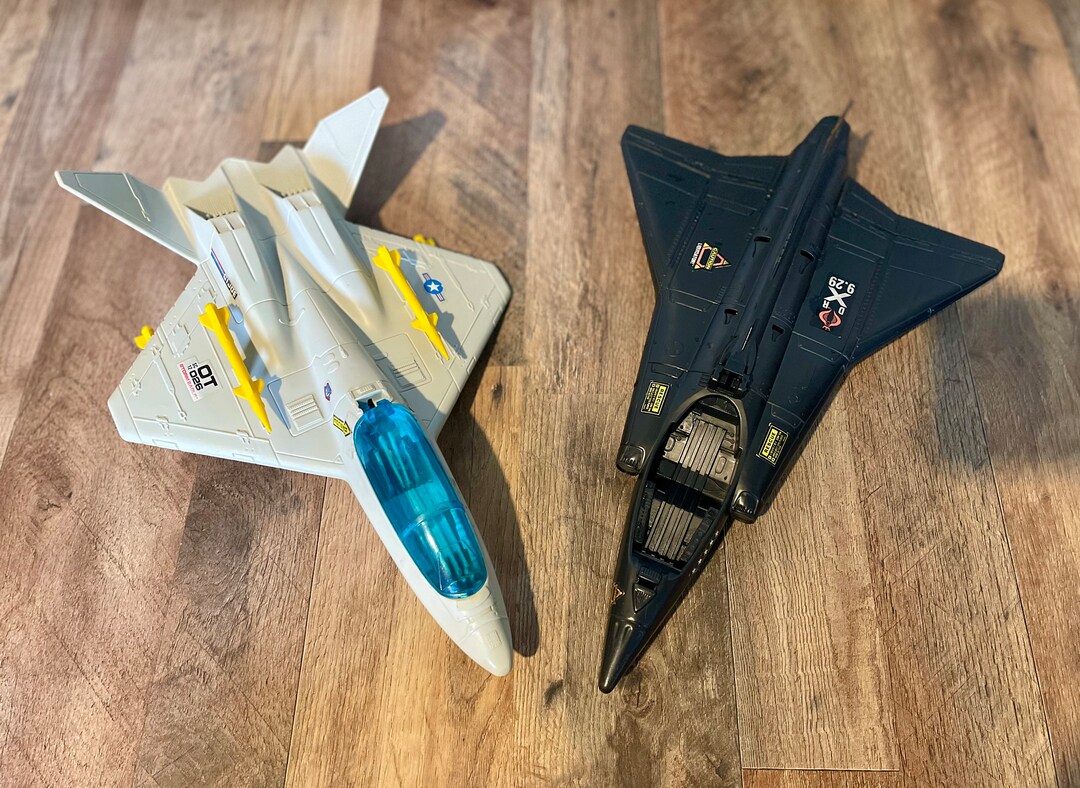 1991 GI Joe Plane and Cobra Jet - Etsy