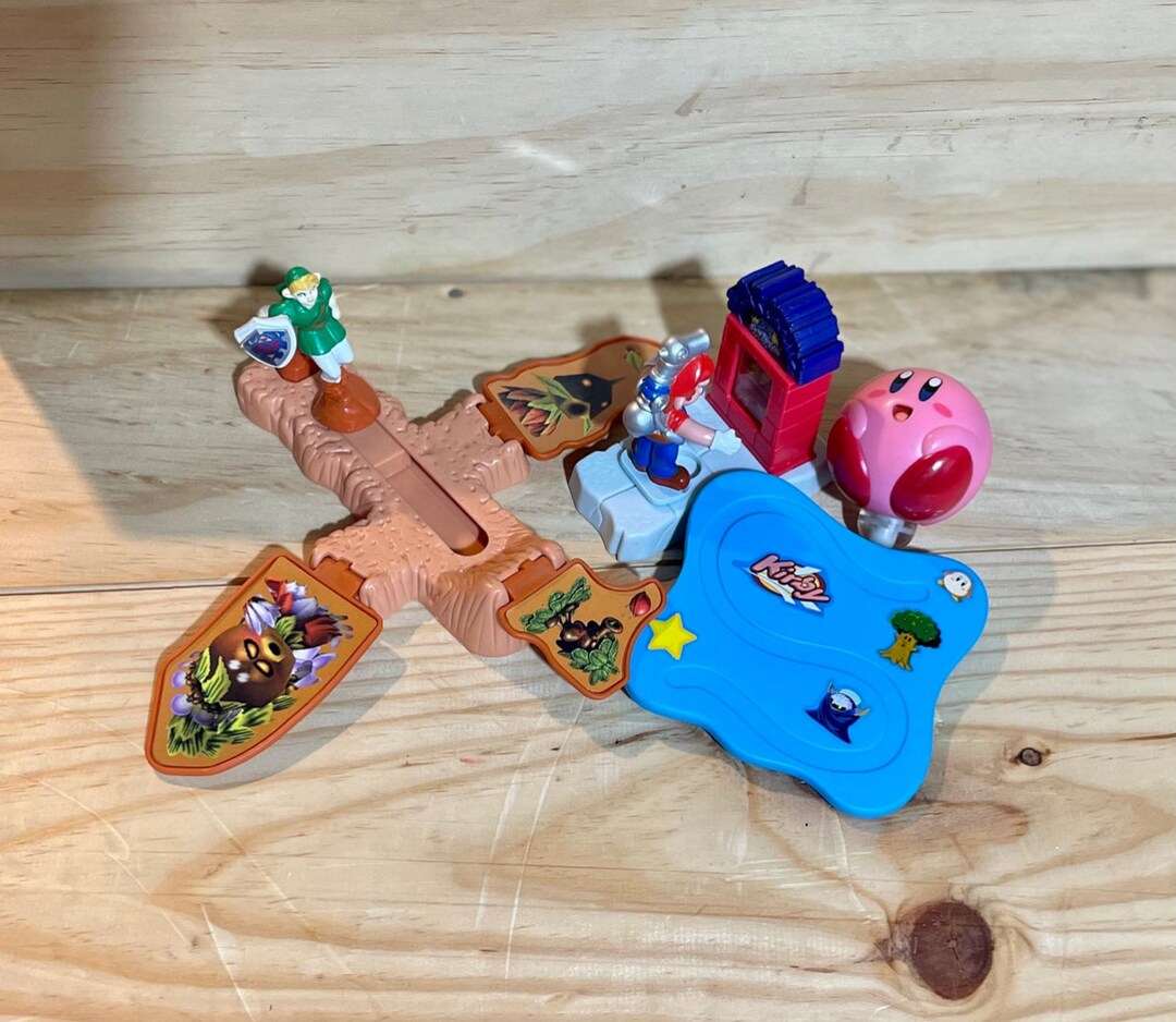 Burger King Kids Club Nintendo Superstars Toys - Etsy