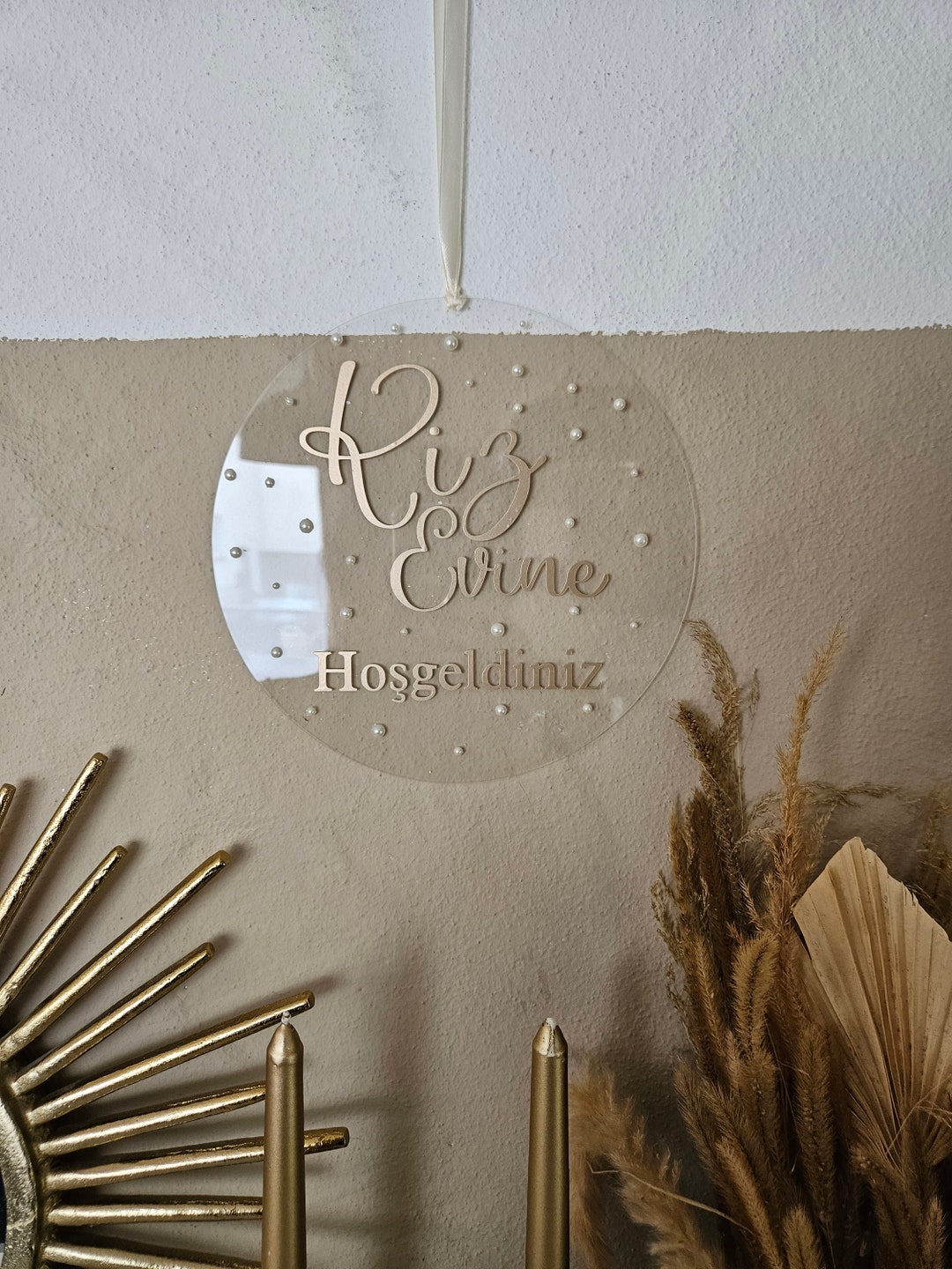 Kids Will Love It Door Sign Welcome Disc Wedding Decoration Bridal ...