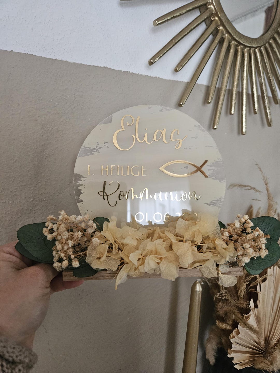 Communion Decoration Baptism Table Decoration Communion Personalizable ...