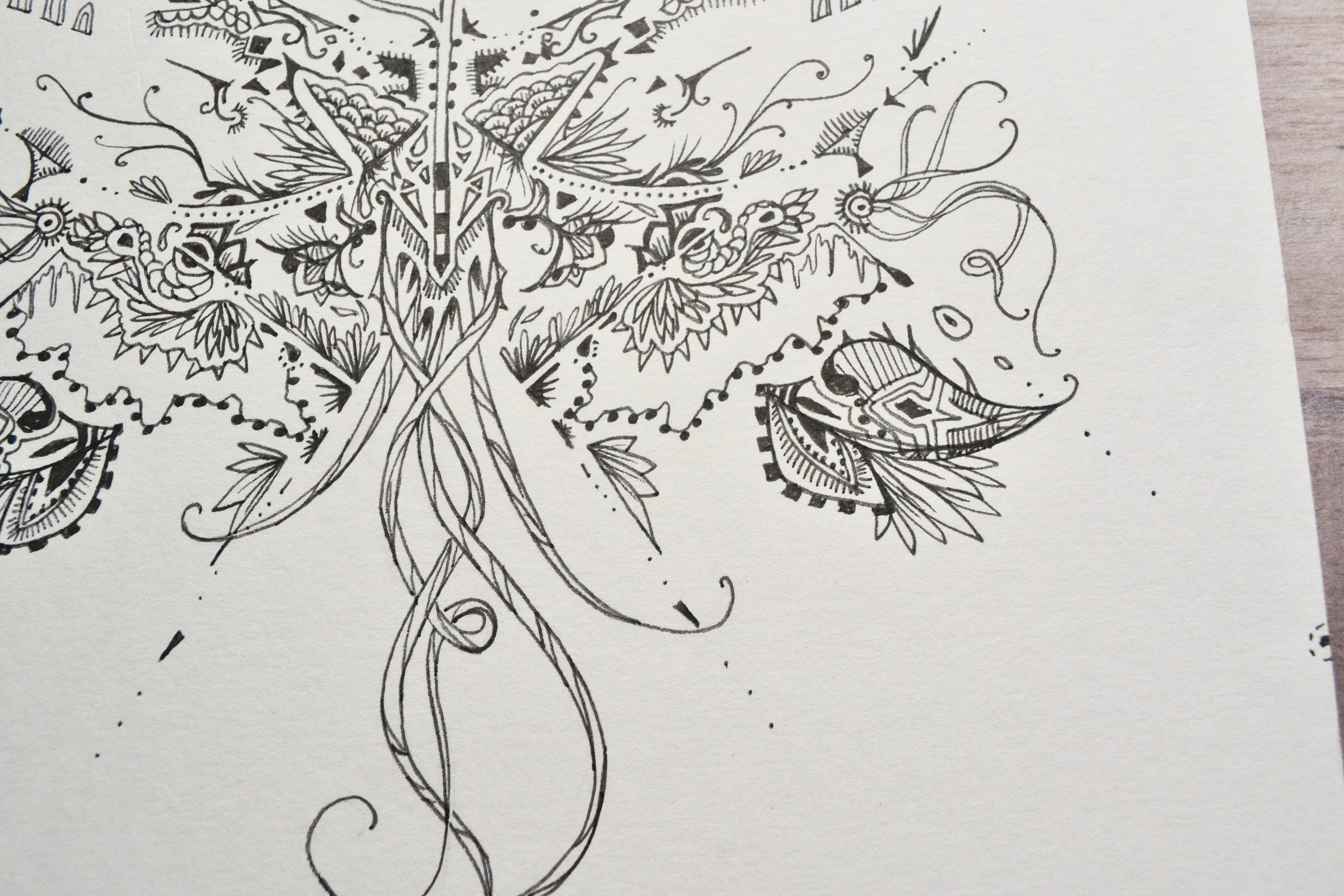 Revelation... - 9" X 12" Original Art - Ink Drawing (one of a Kind ...