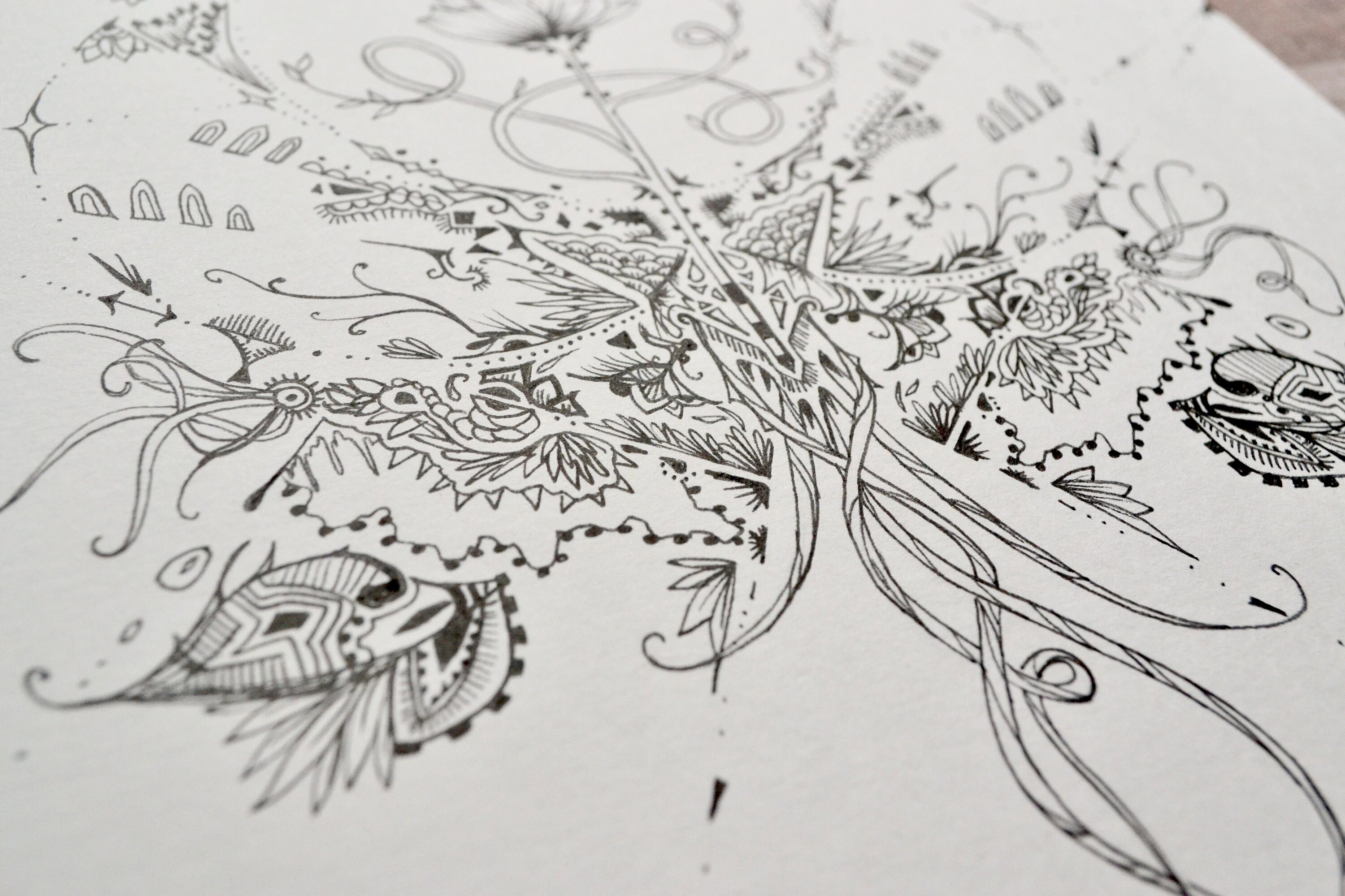 Revelation... - 9" X 12" Original Art - Ink Drawing (one of a Kind ...