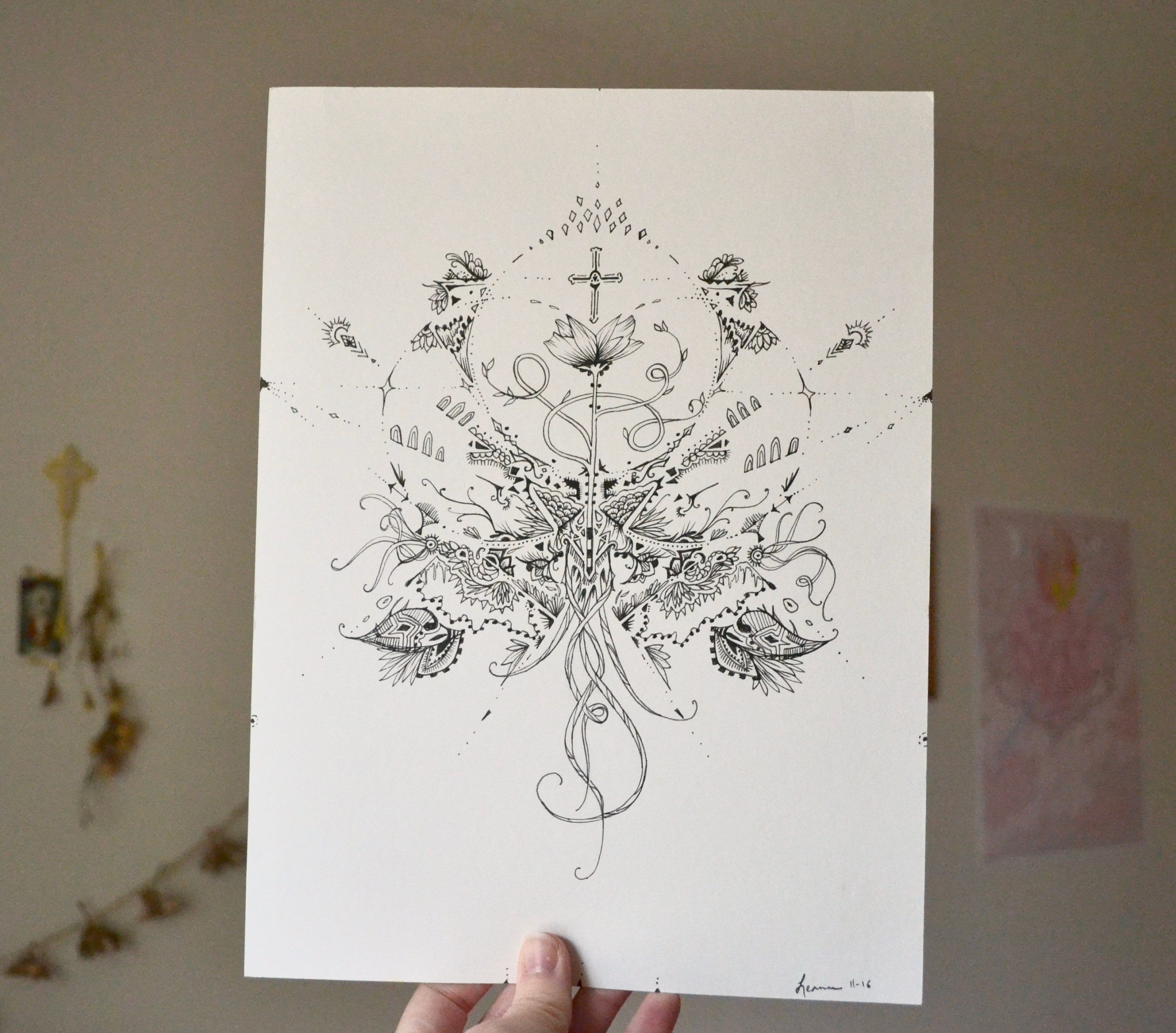 Revelation... - 9" X 12" Original Art - Ink Drawing (one of a Kind ...