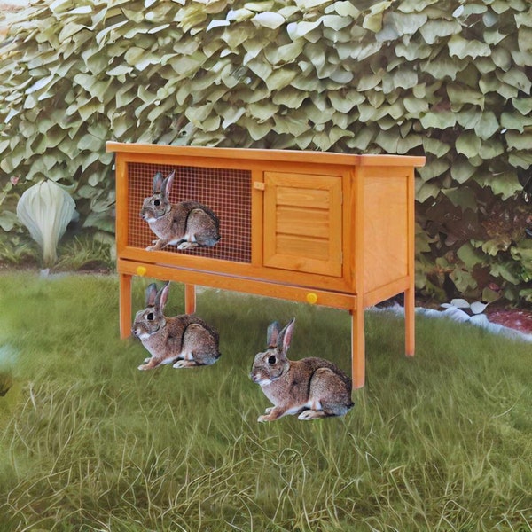 Indoor Rabbit Hutch - Etsy