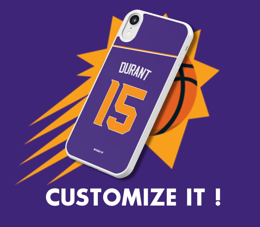 Phoenix Suns NBA Custom Phone Case for iPhone and Samsung in Silicone ...
