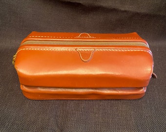Leather Dopp Kit Vintage - Etsy