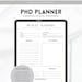 PHD Planner, Ultimate Planner Bundle for Dissertation, Academic Planner ...