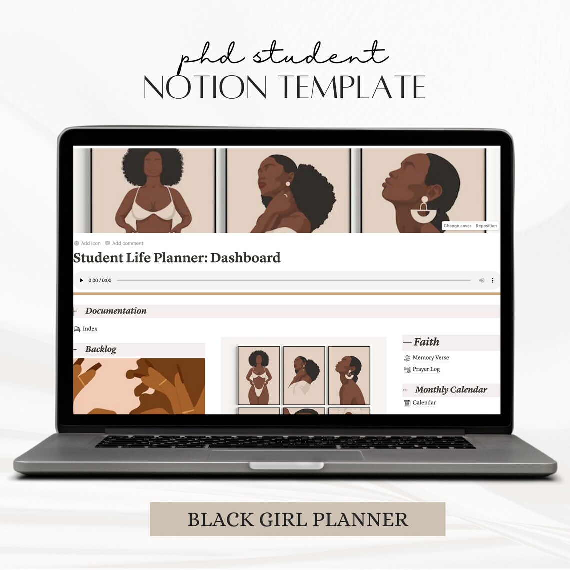 Notion Phd Student Dissertation Planner, Academic Planner Doctoral Candidate, Masters Degree ...