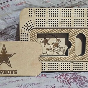 Sport Team Cribbage Board - Etsy