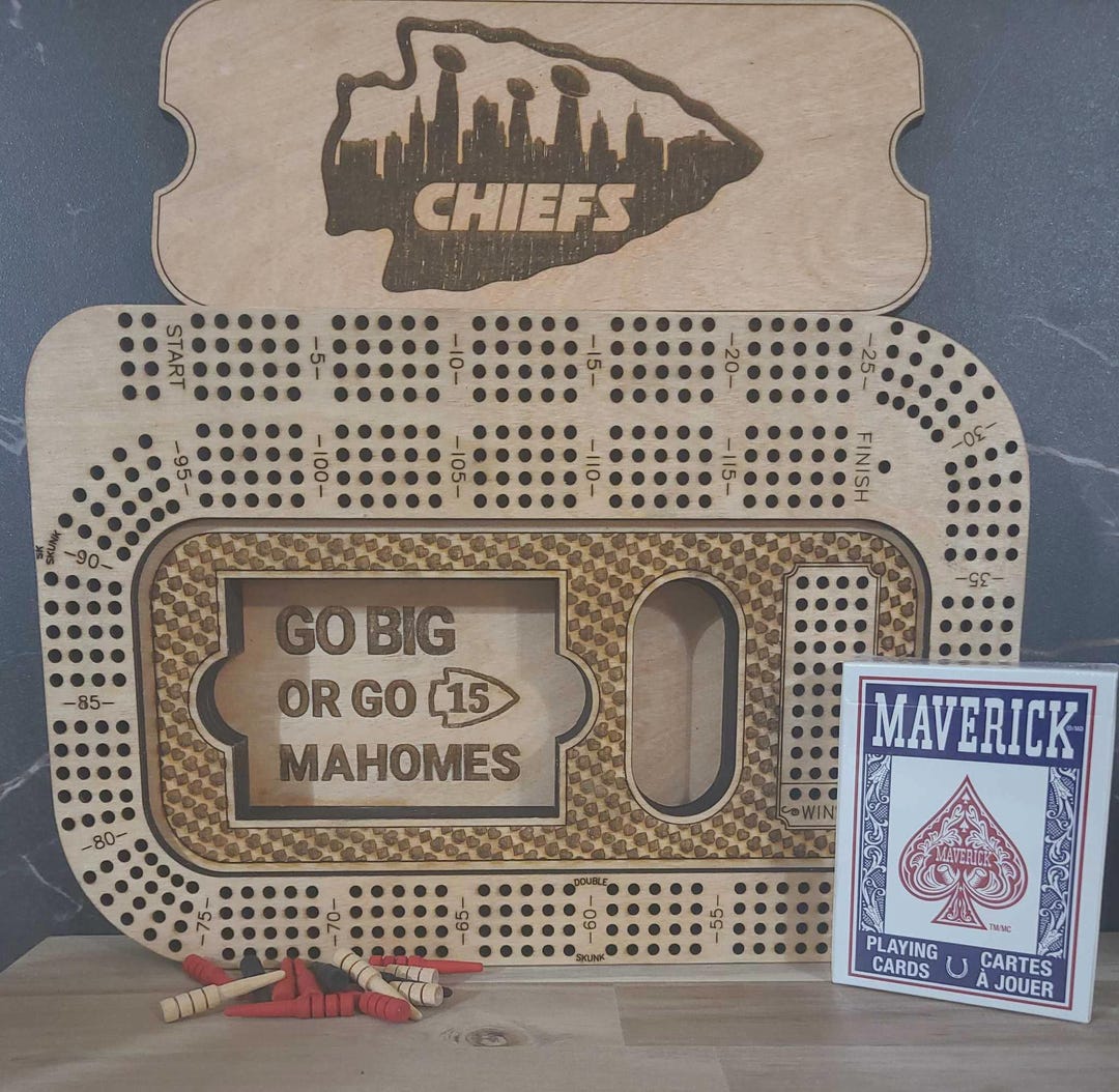 Sport Team Cribbage Board - Etsy