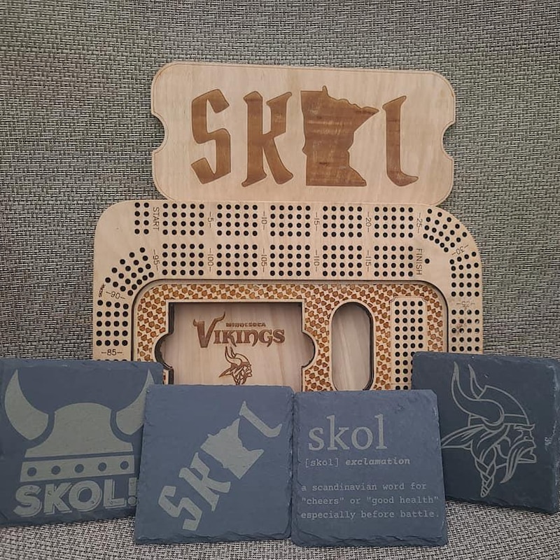 Minnesota Cribbage Game - Etsy