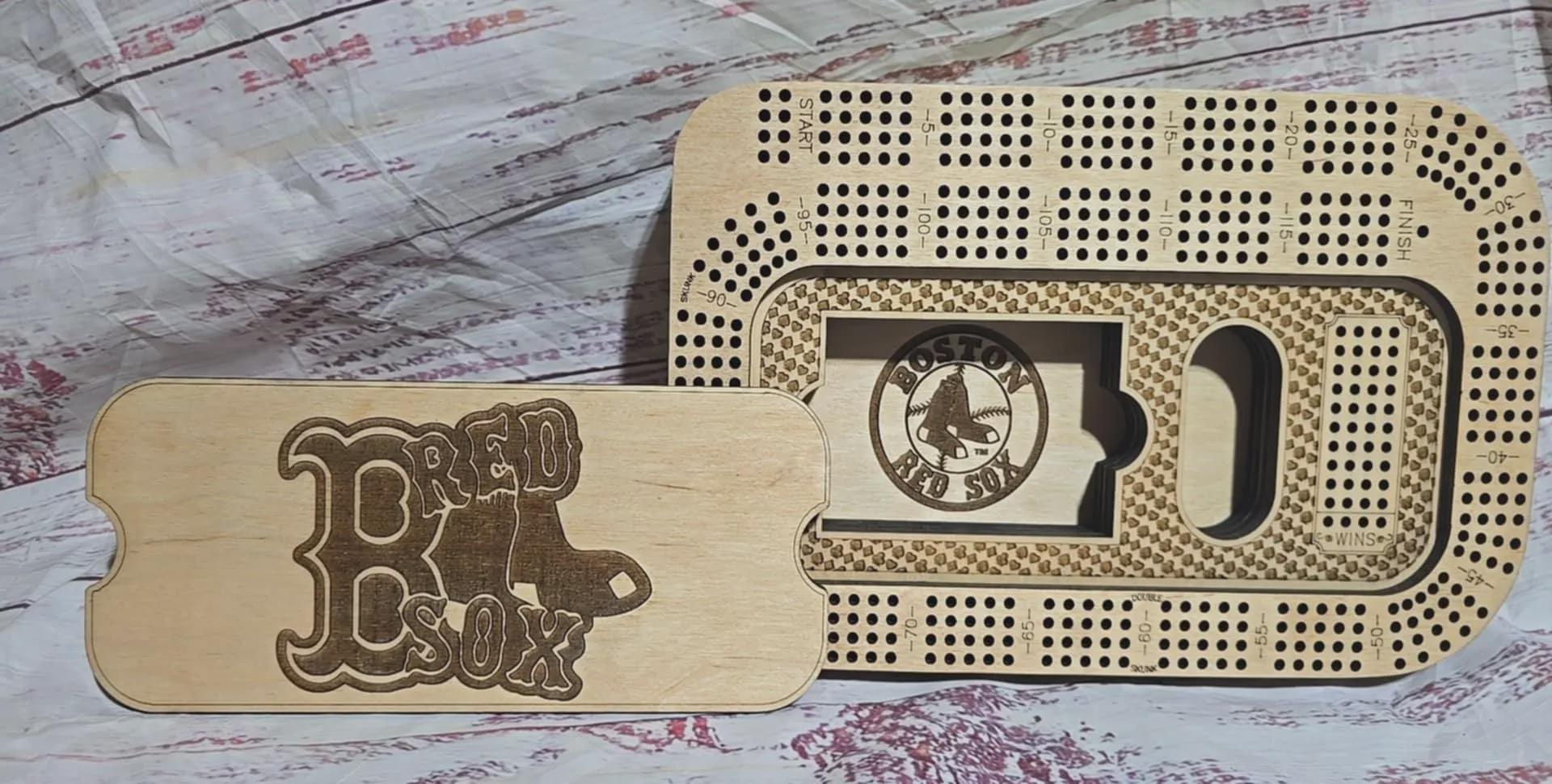 Sport Team Cribbage Board - Etsy