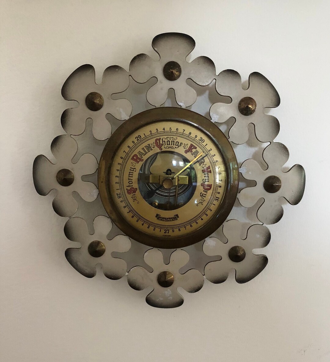 Funky Flowers Working Lorister Barometer - Etsy UK