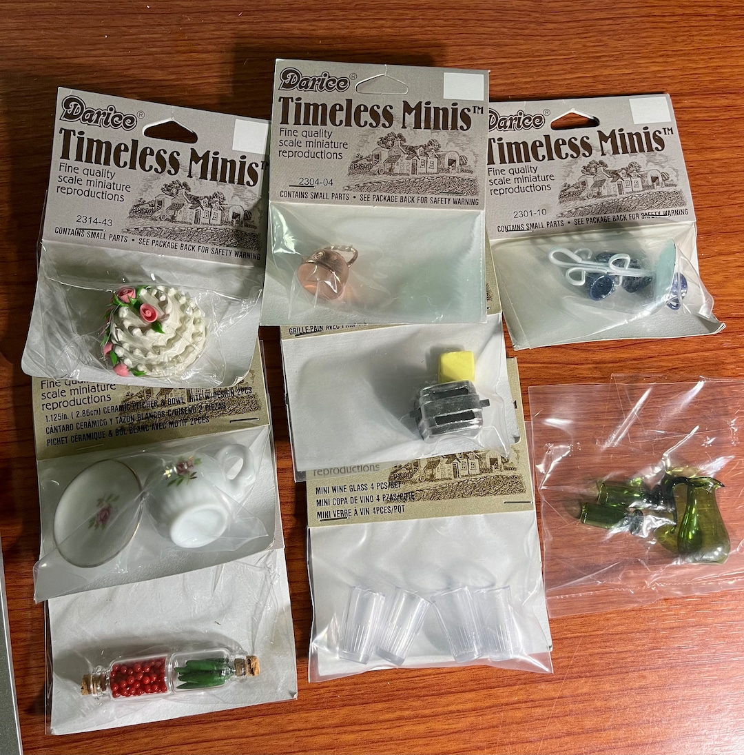 Darice Timeless Miniatures Vintage Collectable You Choose - Etsy