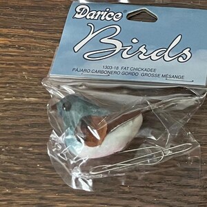 Fat Chickadee Assorted 2 Inch Feathered Bird Darice You Choose Color - Etsy