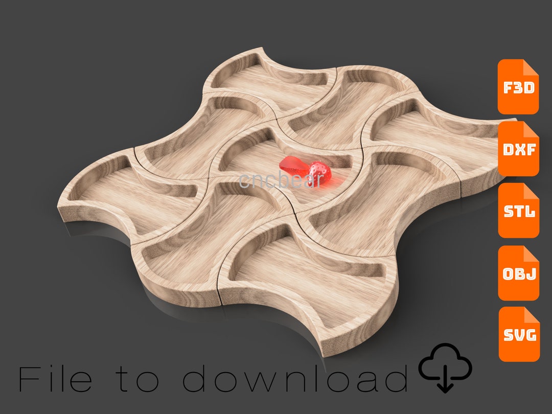 Expandable Tray Files for CNC and 3D Printer - Etsy