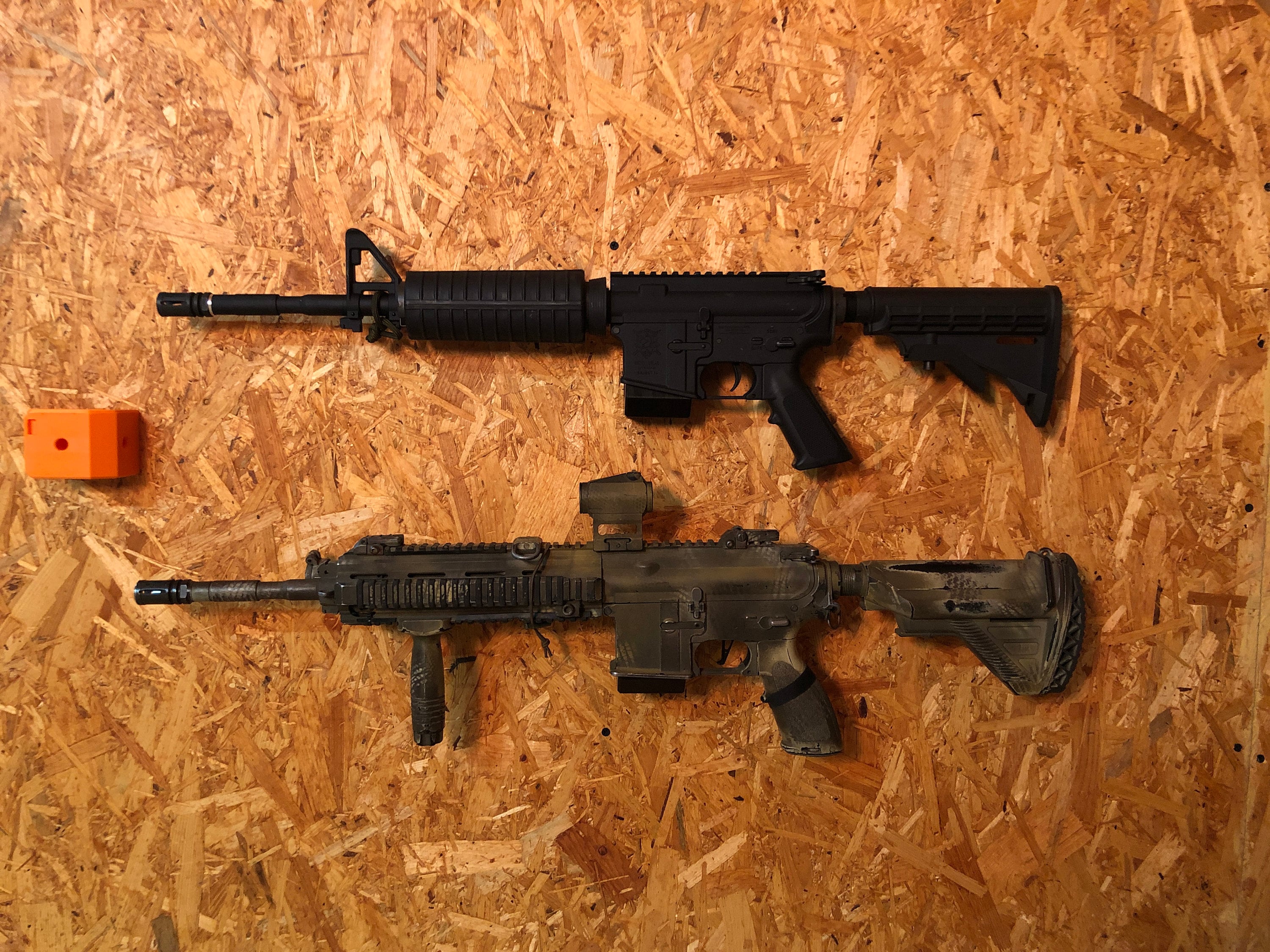 Ar-15/hk416 Rifle Wall Mount customizable Distance - Etsy