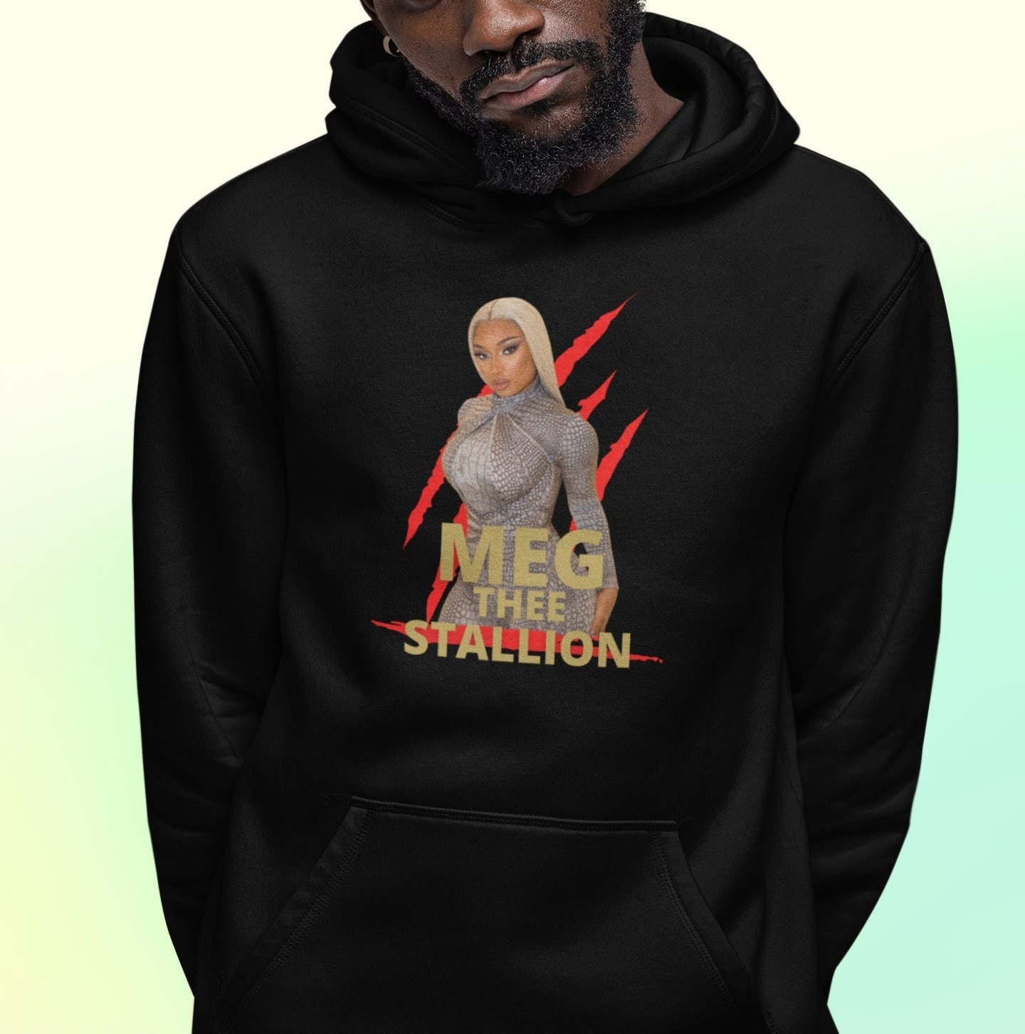 Megan Thee Stallion Scratch Hoodie, Meg Thee Stallion Hoodie, Rap Hoodie