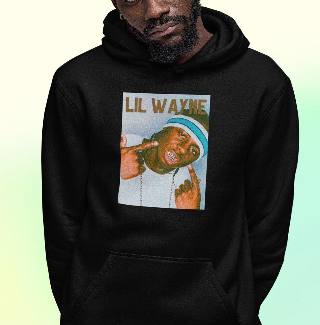 Lil Wayne Grilled up Hoodie, Lil Wayne Hoodie, Rap Hoodie, Rapper ...