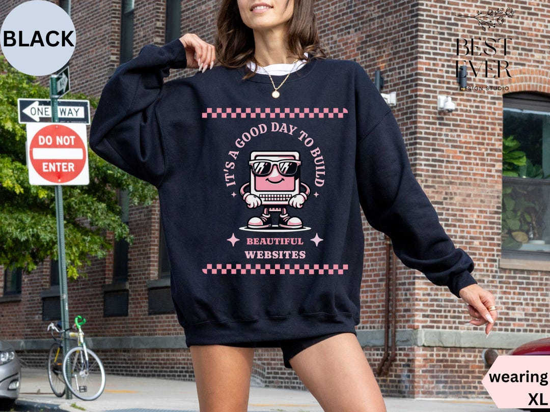 Retro Web Designer Sweatshirt,web Developer Sweatshirt, Web Design ...