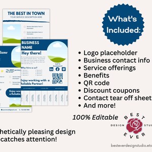 Customizable Business Flyer Designs Template - Showcase Your Services ...