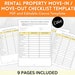 Rental Inspection Checklist, Editable Rental Property Checklist for ...