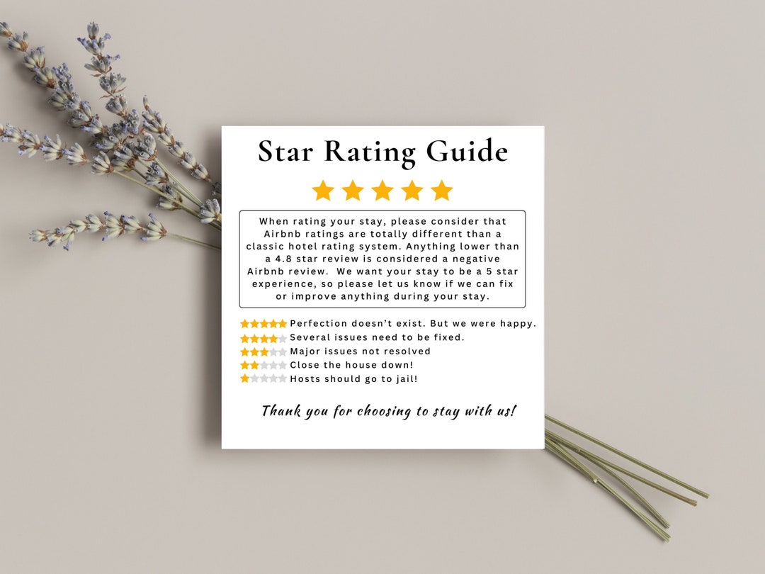 Airbnb Review Magnet |airbnb Ratings System Explained Magnet | Review ...