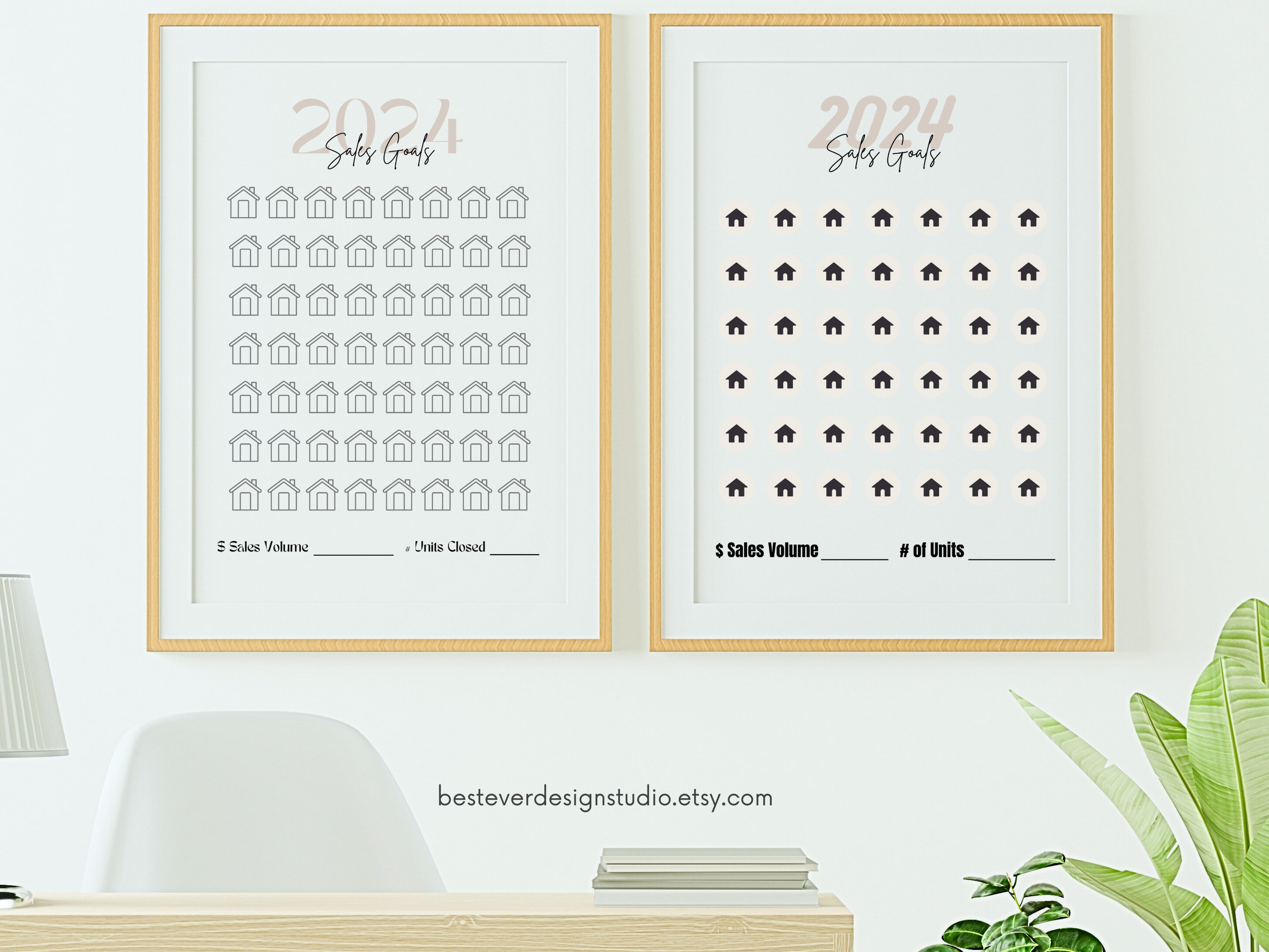 Realtor Goal Chart for Annual Performance Tracking Realtor Printable ...
