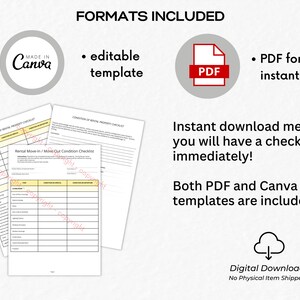 Rental Inspection Checklist, Editable Rental Property Checklist for ...