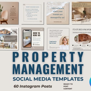 Property Management Instagram Post Editable Property Business Social ...