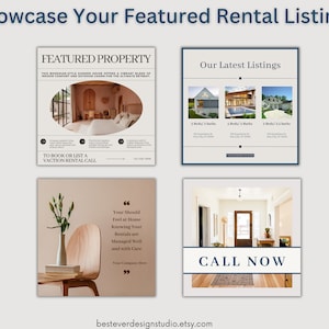 Property Management Social Media Toolkit 60 Instagram Posts for ...