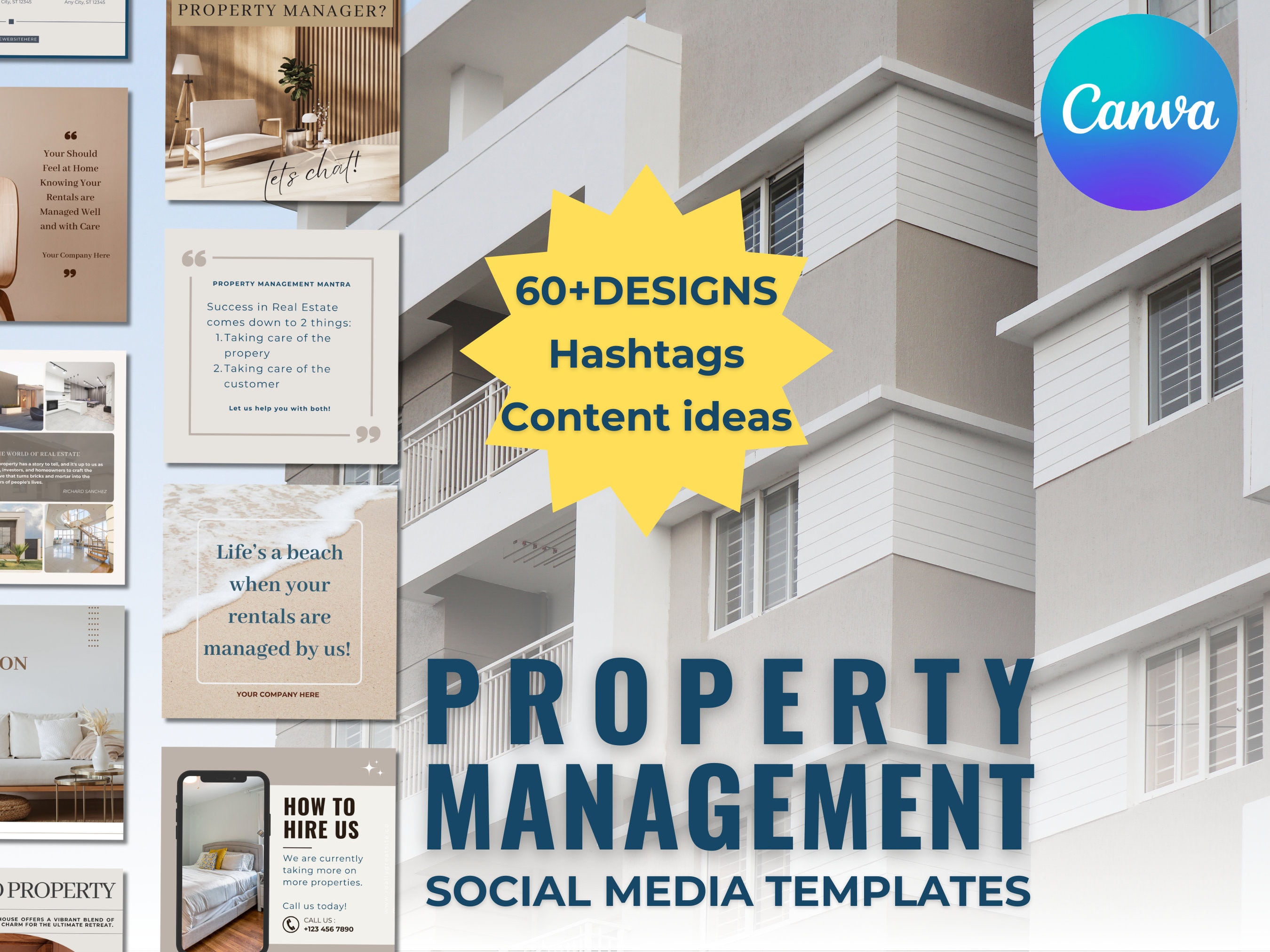 60+ Social Media Posts for Property Managers| Property Management ...