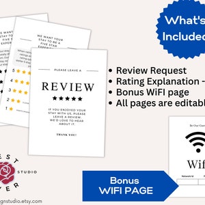 Airbnb Star Rating Guide| Airbnb Rating Explanation Template| Editable ...