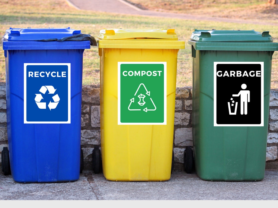 Trash Sign Printable Bundle Garbage Recycling Compost Posters Printable ...