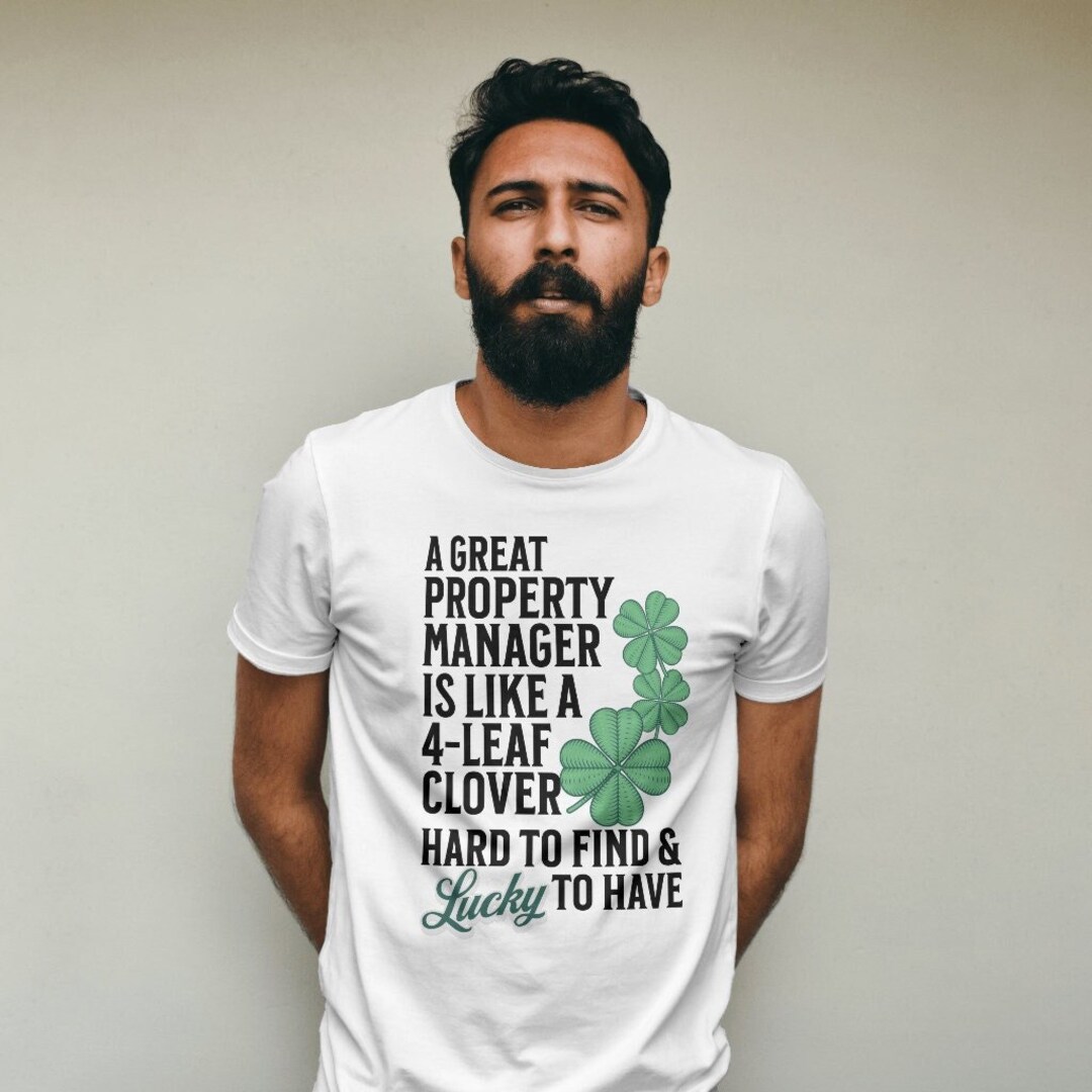 Property Manager Shirt, Funny Property Manager T-shirt, Property ...