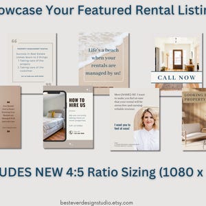Property Management Social Media Toolkit | 60+ Instagram Posts for ...