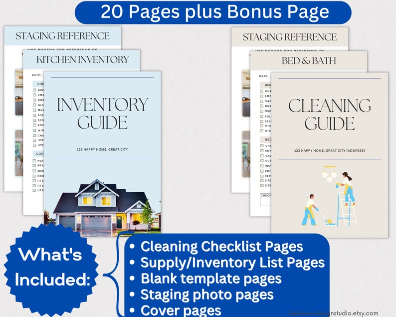 Airbnb Cleaning Checklist Template|airbnb Cleaning and Inventory List ...