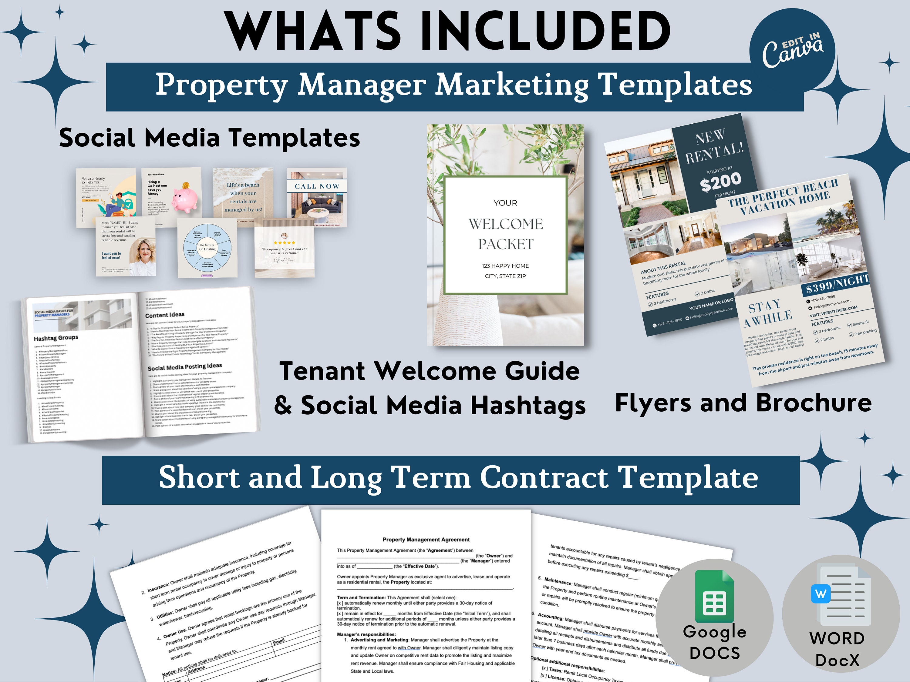 Property Management Marketing Bundle | Property Management Social Media ...