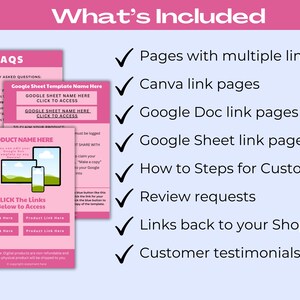 Digital Download Instruction Template for Digital Product | How to ...