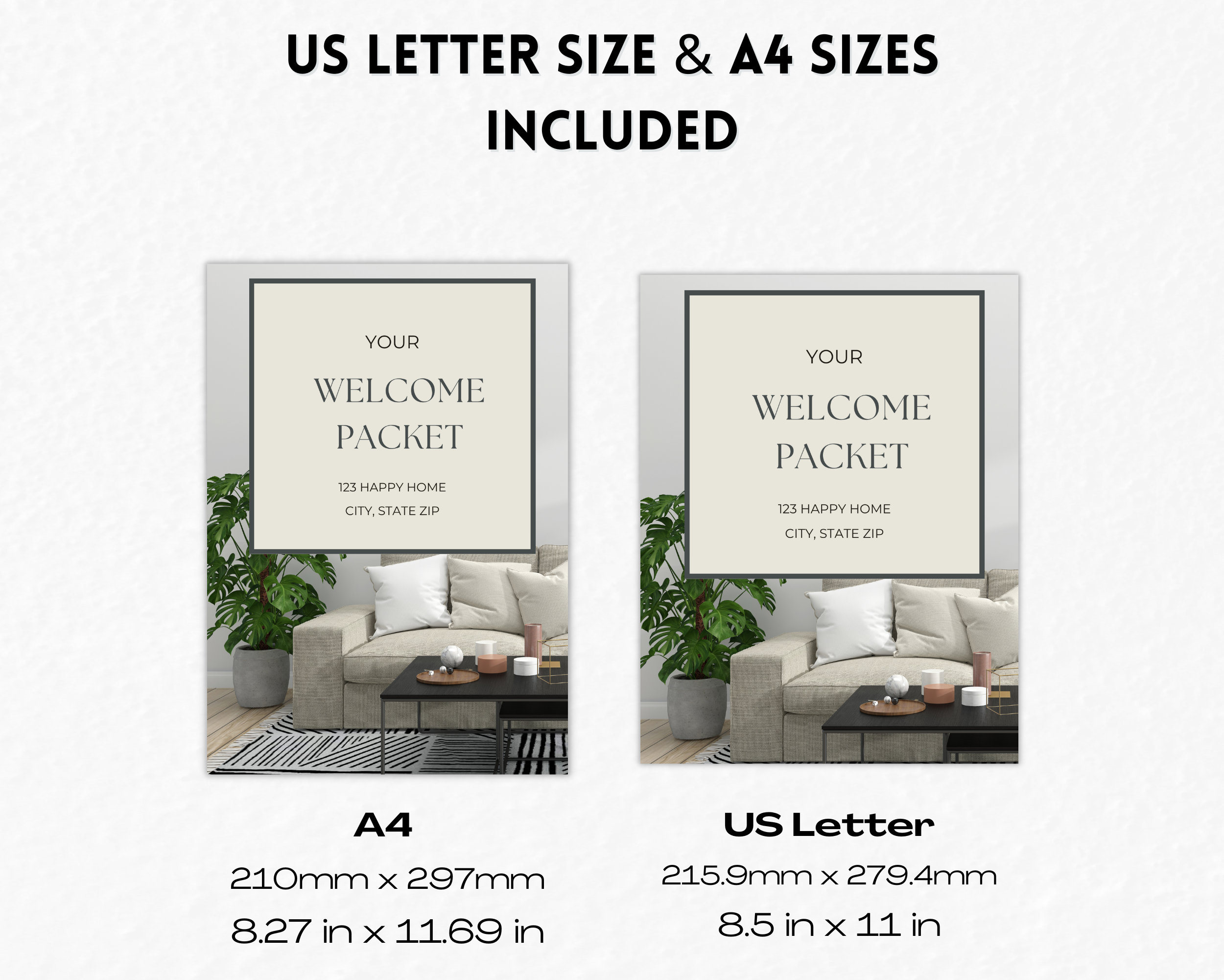 Tenant Welcome Guide Template| Tenant Welcome Packet Canva Download for ...