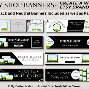 MEGA Etsy Digital Shop Kit Bundle | All-in-one Digital Etsy Shop ...