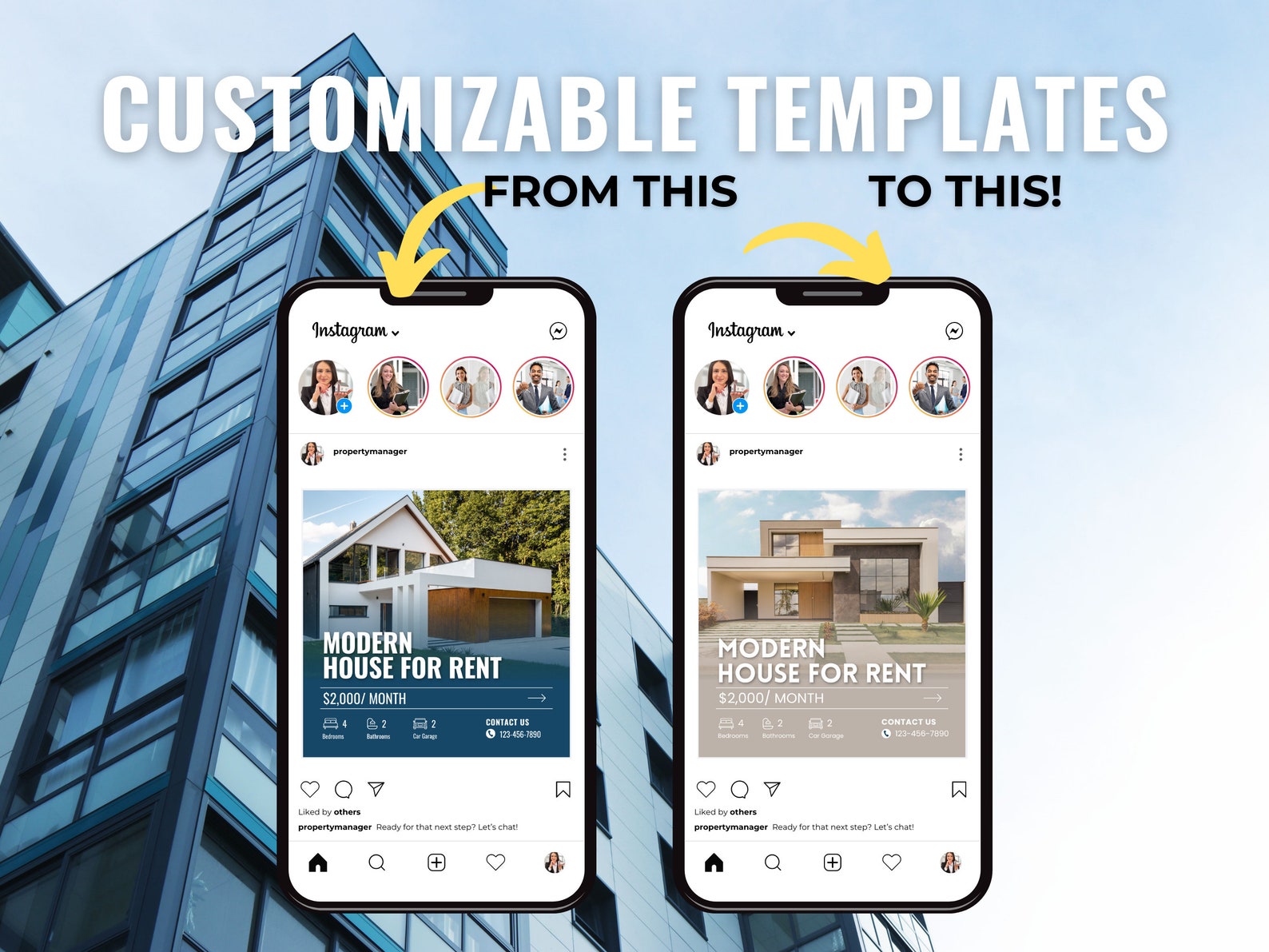 Property Management Social Media Toolkit | 60+ Instagram Posts for ...