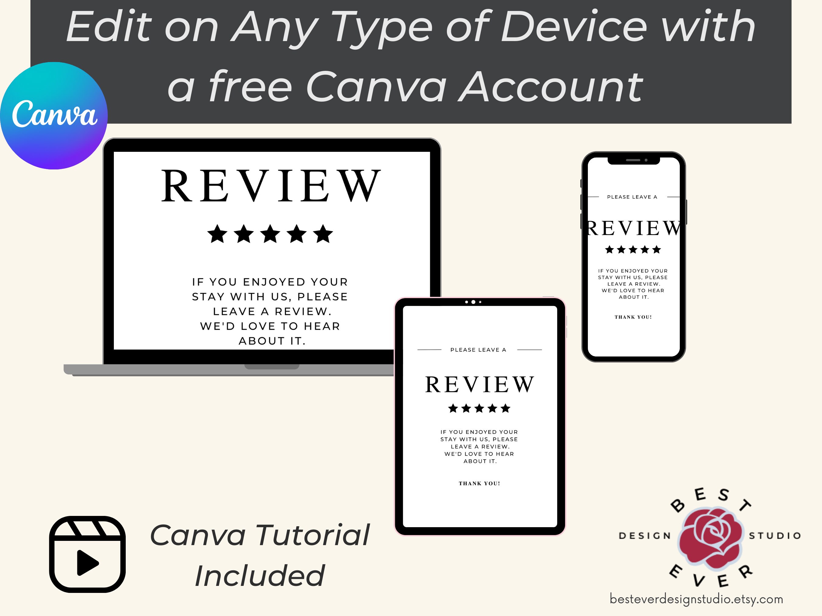 Airbnb Star Rating Guide| Airbnb Rating Explanation Template| Editable ...