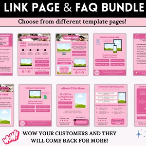 Digital Download Instruction Template for Digital Product | How to ...