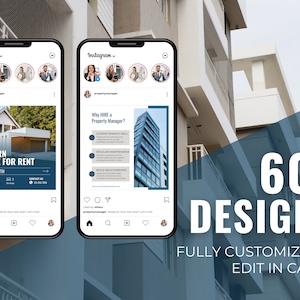 Property Management Instagram Post | Editable Property Business Social ...