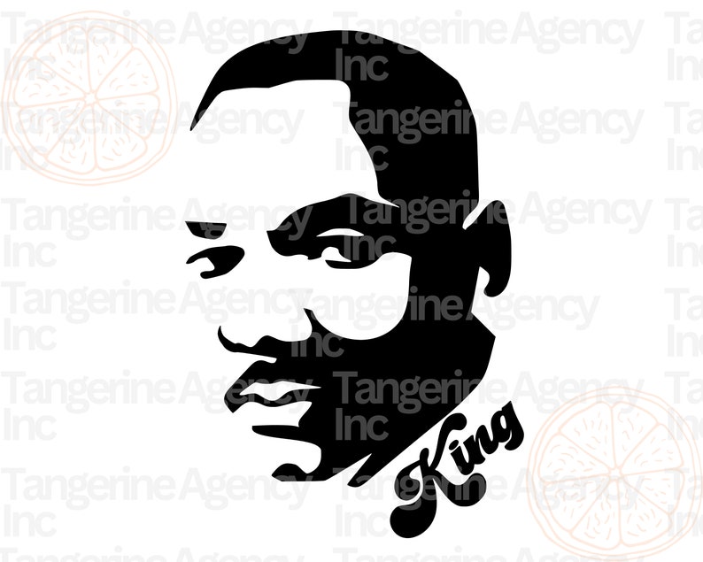 Martin Luther King SVG PNG, MLK Svg, Black History Month Svg ...