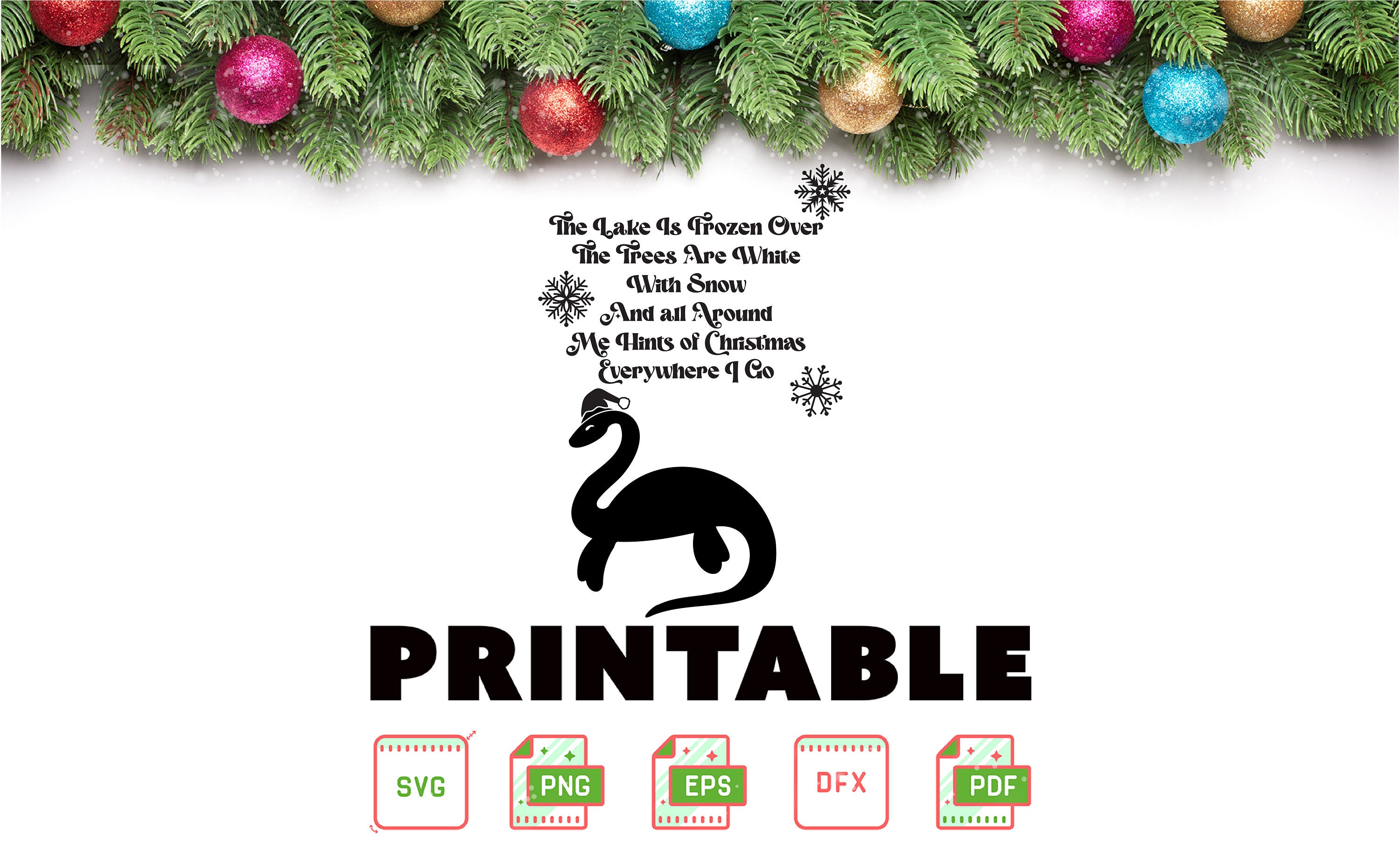 Christmas Cryptids SVG Bundle / Cryptid Christmas SVG / Cut - Etsy UK