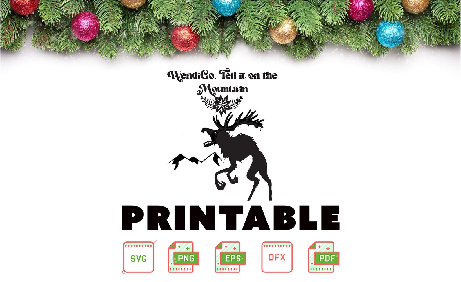 Christmas Cryptids SVG Bundle / Cryptid Christmas SVG / Cut - Etsy UK