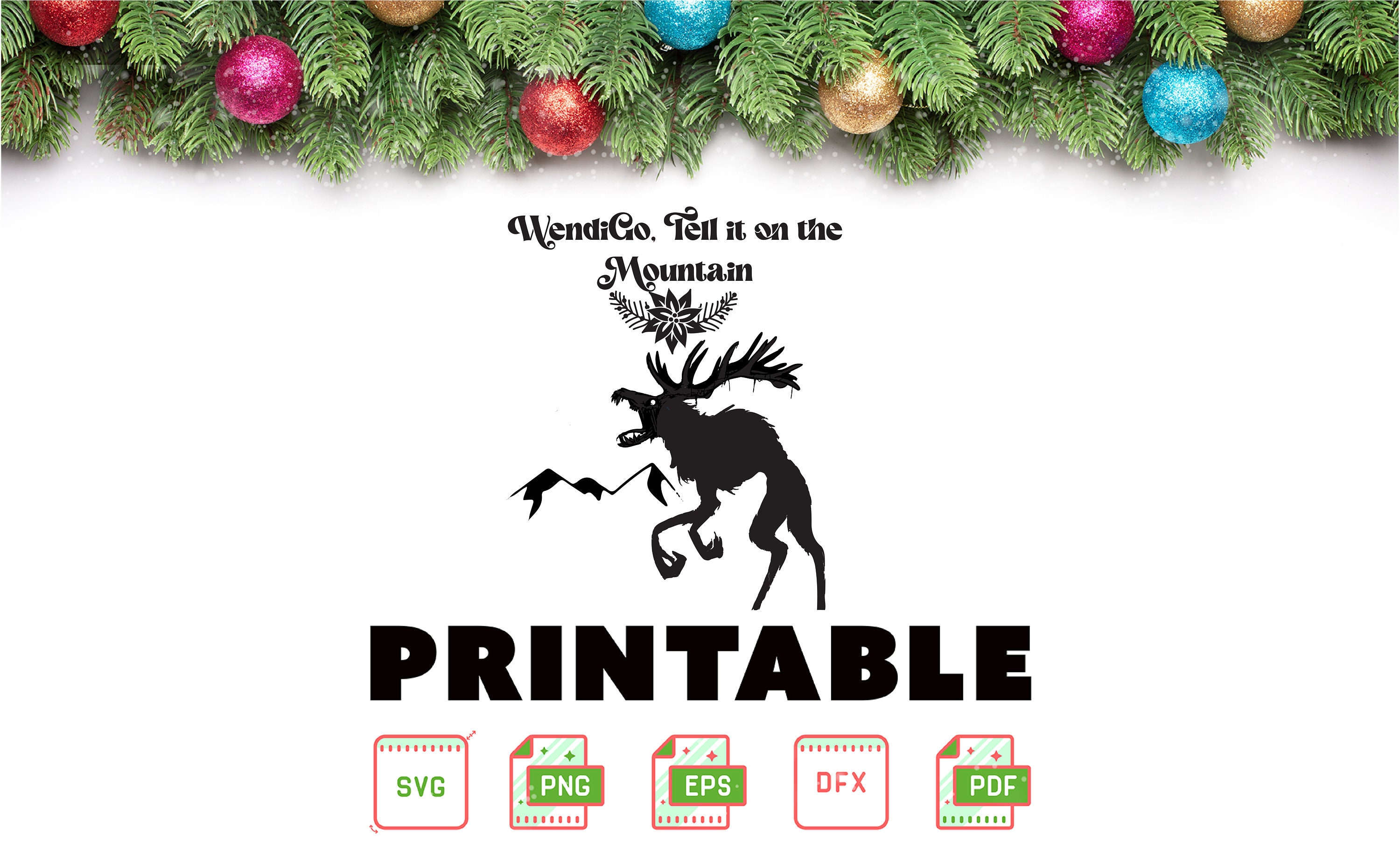 Christmas Cryptids SVG Bundle / Cryptid Christmas SVG / Cut - Etsy UK